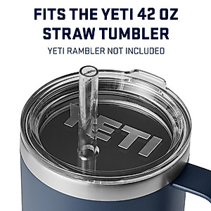 YETI Rambler Replacement Lid with Straw Fits 42 oz Straw Mug