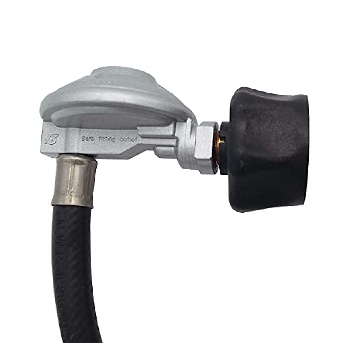 Supplying Demand 2 Foot Hose with Propane Regulator Assembly for BBQ Grills Gas Heaters