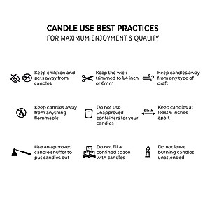 Our Lady of Charity Yellow Candle/Vela Amarilla Virgen de la Caridad del Cobre 8" Represents Hope and Salvation Religious Candle, Ritual Candle, (Pack of 1)…