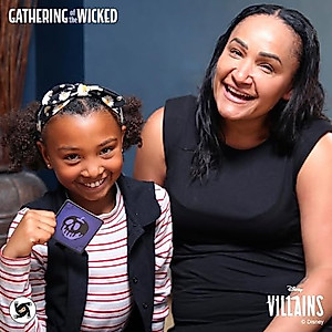 Disney Villains Gathering of The Wicked Party Game | Horror Card Game | Strategy Game for Adults and Family | Ages 10+ | 8-18 Players | Average Playtime 30 Minutes | Made by Zygomatic