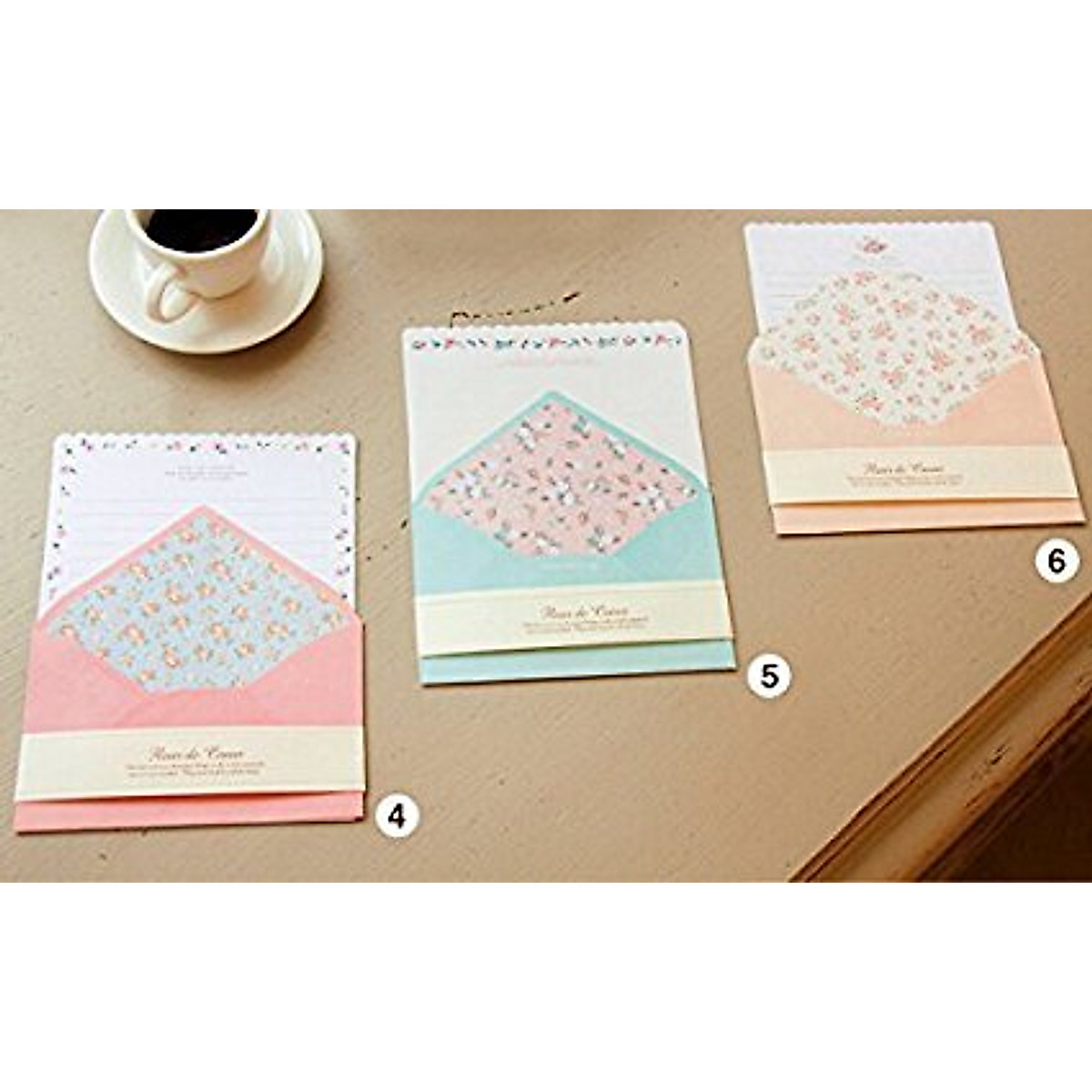 SCStyle 32 Cute Kawaii Lovely Special Design Writing Stationery Paper with 16 Envelope - 32 Letter paper (7.1x5.2 inch) by SCStyle