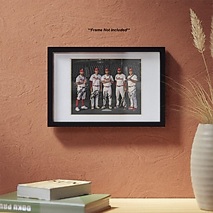 Ikonic Fotohaus Bryce Harper Schwarber Realmuto Hoskins Castellanos Signed Photo Autograph Print Wall Art Home Decor