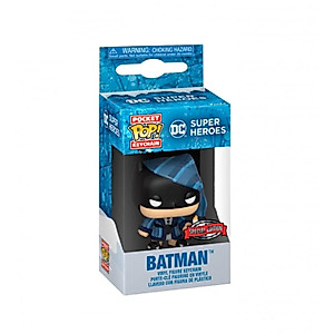 Funko POP! Keychain: DC Holiday - Batman - (WMT) - DC Comics Novelty Keyring - Collectable Mini Figure - Stocking Filler - Gift Idea - Official Merchandise - Comic Books Fans - Backpack Decor
