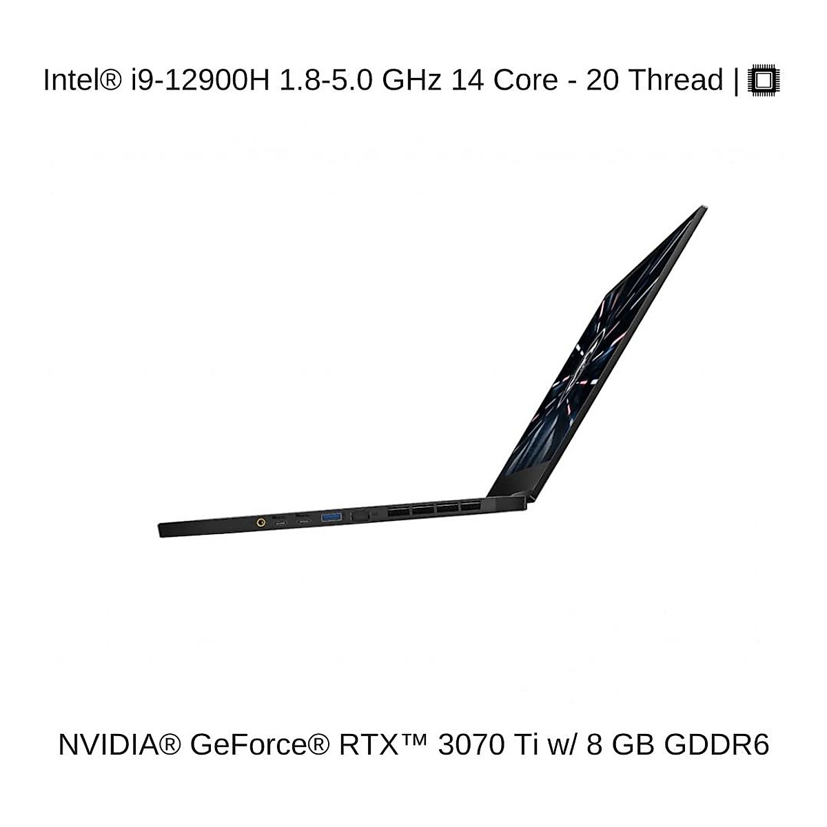 HIDevolution [2023] MSI Stealth GS66 12UGS 15.6" QHD 240Hz, 1.8 GHz i9-12900H, RTX 3070 Ti, 64 GB 4800MHz RAM, 16 TB PCIe SSD, Windows 11 Pro