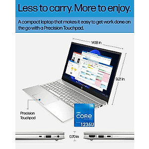 HP Pavilion 15.6" Touchscreen Laptop - 10-core 13th Gen Intel Core i5-1335U - 1080p - 32GB RAM - 1TB PCIe SSD - Windows 11 - Intel® Iris® Xe Graphics - w/HDMI Cable