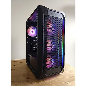 Centaurus Electra 2 Gaming Computer - AMD Ryzen 7 7700 8-Core AM5, 32GB DDR5 RAM, GeForce RTX 4070 Super, 1TB NVMe SSD, Windows 11 PRO, Wraith Spire Cooler, WiFi, RGB. Fast Gaming PC!
