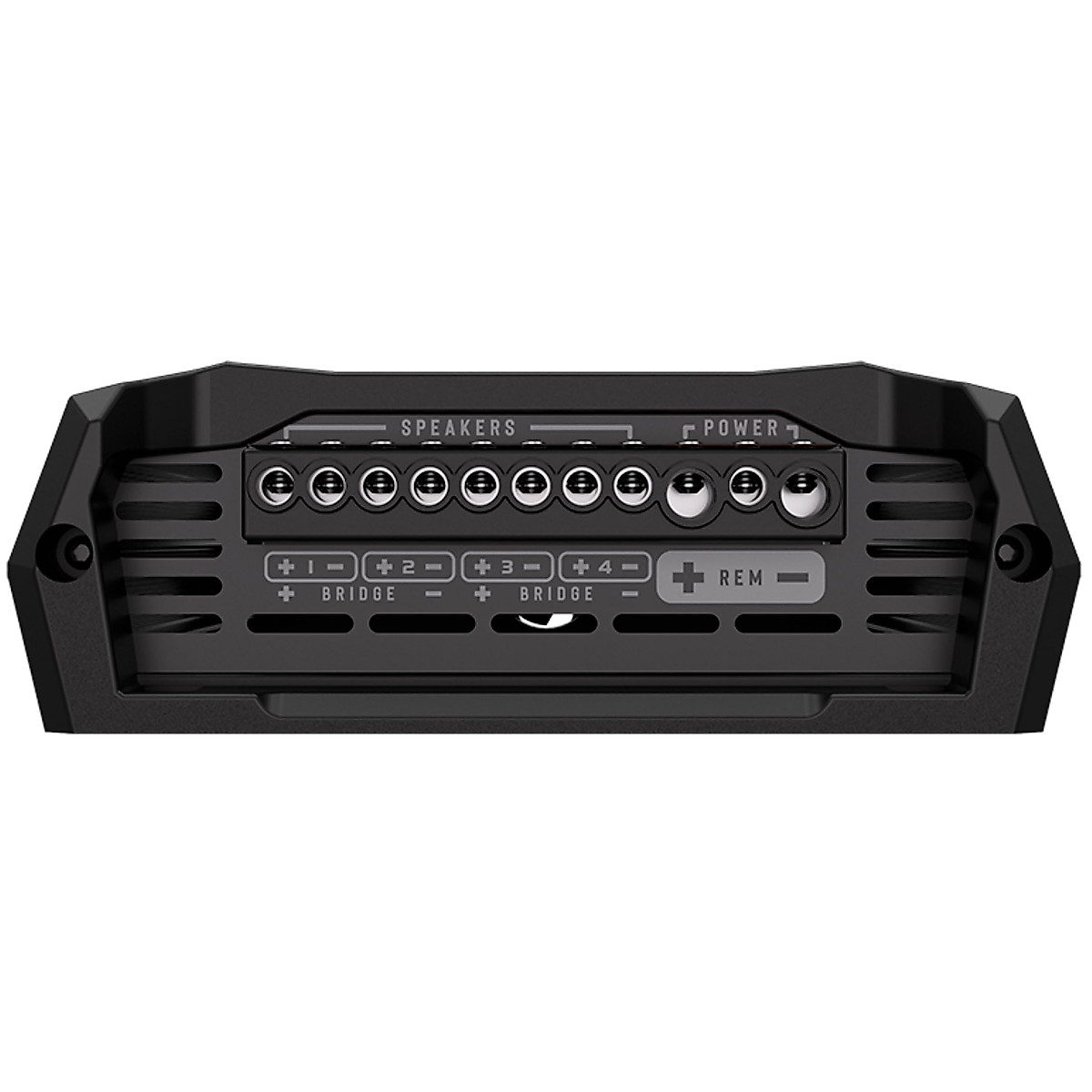 Stetsom Bravo HQ 800.4 Multichannel Car Audio Digital Amp - 2 Ohms Stable, 800 Watts RMS, 4 Independent Channels, Variable Crossover, Full Range, Car Stereo ds Bridge Speakers 800x4, RCA & High Input