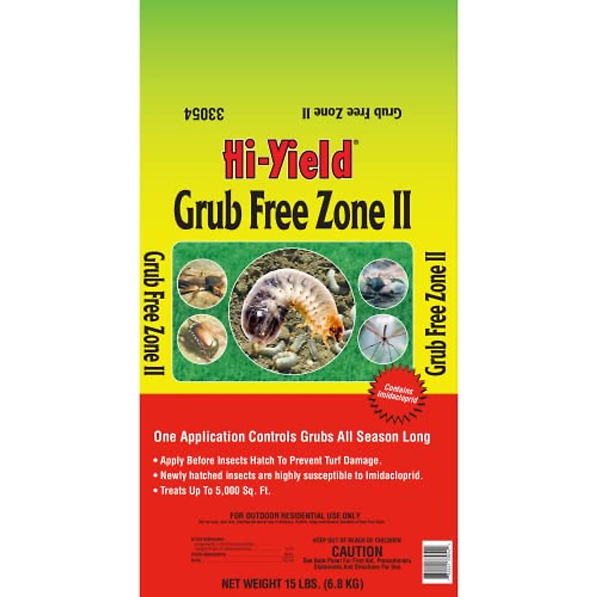 Hi-Yield (33054 Grub Free Zone II (15 lbs.)