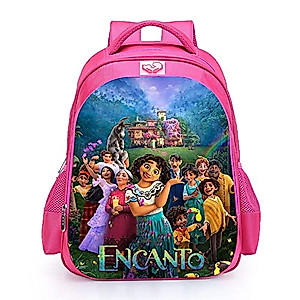 Landrol Cartoon Backpack Lightweight Unisex Multipurpose Backpacks For Girls Boys Teenagers Travel Bag