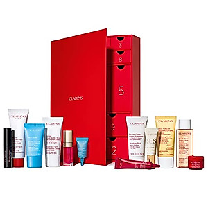 Clarins Holiday Sparkle Gift Set | 12-Piece Advent Calendar | Limited Edition