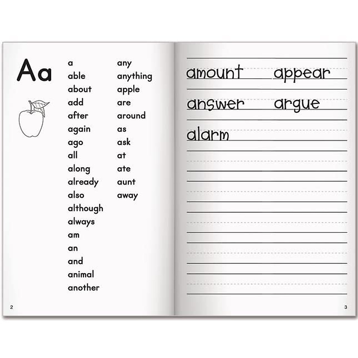 Really Good Stuff My Writing Word Journals - Set of 12, 5.75? W x 8.75? L - Kids Classroom Materials, Primary Notebooks, Grades 1-3