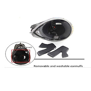 Motocross Unisex-Child Motocross Helmet Kids Youth ATV Off-Road Dirt Bike Motocross Helmet Gear Combo Gloves Goggles for Boys & Girls DOT Approved Motocross Helmet