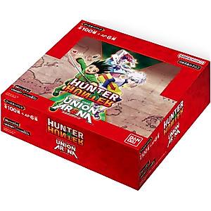 Bandai (BANDAI) UNION ARENA Booster Pack, HUNTER x UNTER (BOX), 20 Packs (UA03BT)