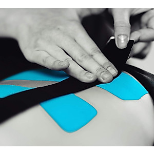 Starktape Kinesiology Tape - Professional 2 Pack Bulk Physio Rolls Sports Tapes for Sensitive Skin. K Physical Therapy Tape for Knee, Shoulder, Ankle, Wrist, Foot, Back Injury Muscle Pain aid