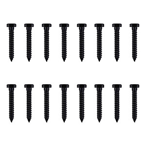 National Hardware N800-022 Lag Screw Made of Galvanized Steel Used to Install Outdoor Reinforcement Hardware Collection, Blacks on Pergolas Gazebos Arches and Raised Garden Beds, 1/2x 3, 8 Pack