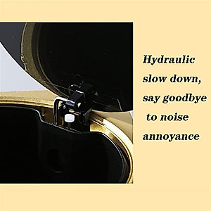 KIZQYN Garbage Can 8L Exquisite and Durable Foot-Operated Trash Can Retro Style Home Living Room Bedroom Stainless Steel Garbage Can Kitchen Bin (Color : E)