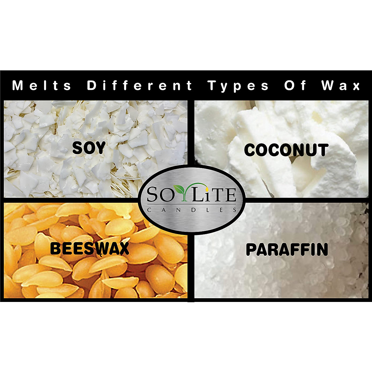 Wax Melter for Candle Making, Holds Approximately 7 Qts Or 14 Lbs of Melted Wax, Wax Melter Has Easy Pour Valve, by SOYLITE CANDLES