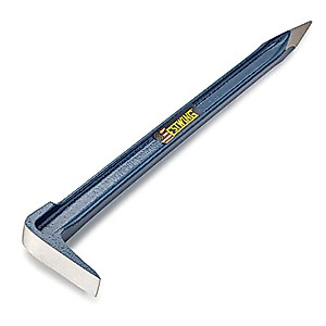 Estwing - GP18 Gad Pry Bar - 18" Forged Geological Tool with Pointed Tip & Chisel End - GP-18, Metal