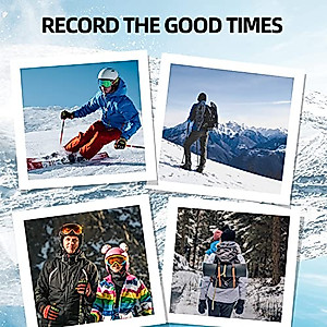 KALAKIDS Toddler Ski Socks Elk Pattern Warm Snowboard Winter Sports Socks 2 Pairs (Red + Purple) XS