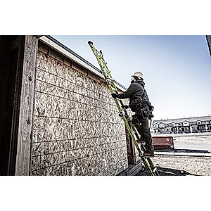 Little Giant Ladder Systems Dark Horse 2.0, M17, 17ft, Multi-Position Ladder, Fiberglass, Type 1A, 300 lbs Weight Rating, (16117-001)