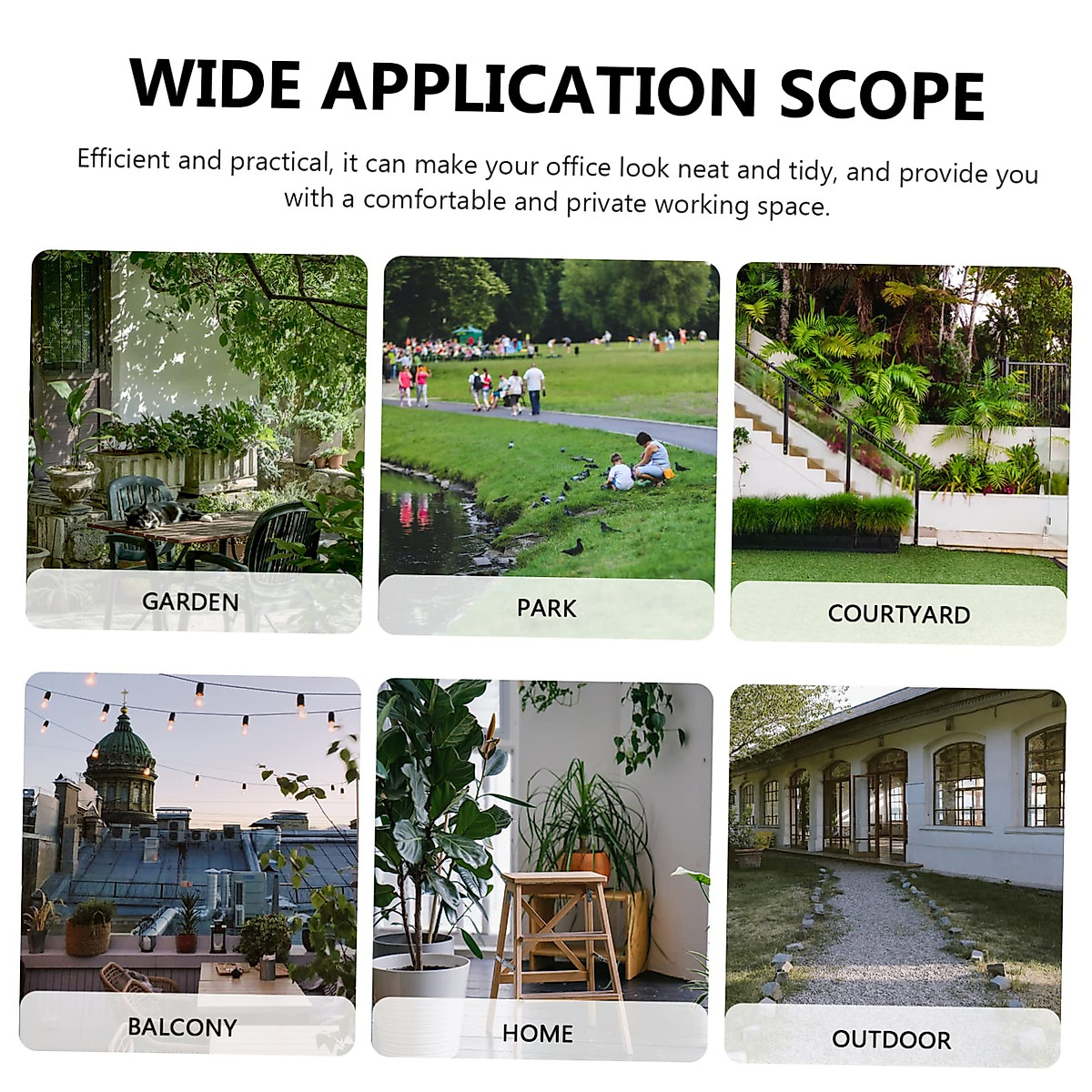 Veemoon 3pcs Screen Base Fold PVC Office White Protective Film