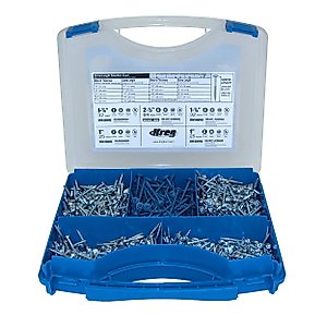 Kreg Enterprises Inc Sk03 Pocket-Hole Screw Kit 675 Piece