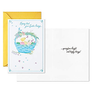 Hallmark Easter Cards Assortment, Warm Easter Wishes (8 Cards with Envelopes)