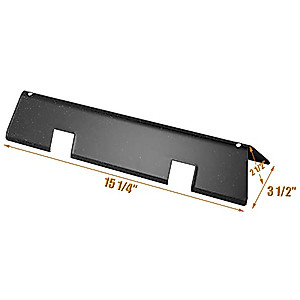 7635 Flavorizer Bars for Weber Spirit 2 Parts, Replacement for Weber GS4 Spirit II & I E210 S210 E215 E220 S220 Grill, for Weber GS4 Grill Parts 67045 69796, Webber Parts 15.3" Bars,Porcelain-enameled