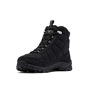Columbia Men's Firecamp Boot, Black/City Grey, 10.5