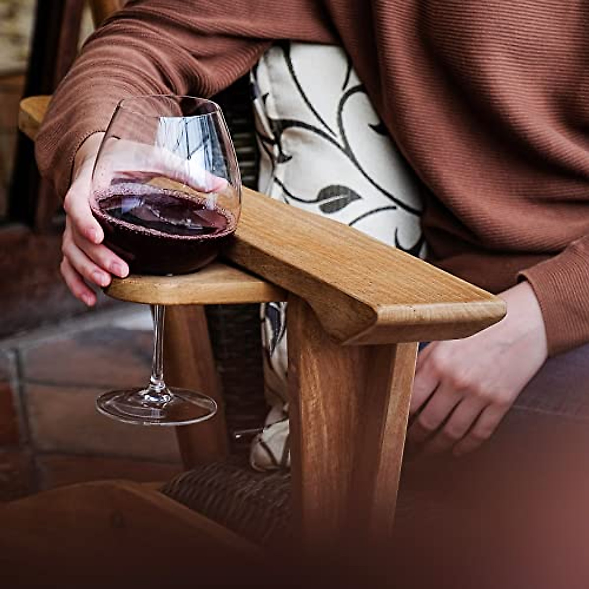 Cambridge Casual Auburn Upholstered Outdoor Adirondack Chair