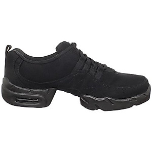 Bloch Women's Canvas Boost Sneaker, Black, 8.5