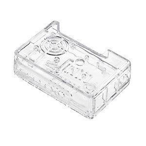 Vilros Raspberry Pi 4 Compatible Case with Built in Fan (Clear Transparent)