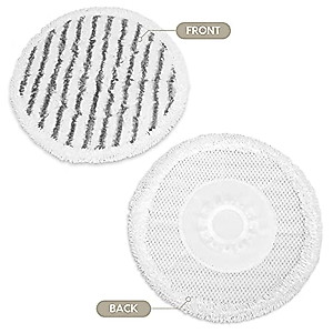 Trajihye 6 Pack Shark S7000AMZ Steam Mop Pads Replacement - Steam Mop Pads for Shark S7000 Series, S7000 S7000AMZ S7001 S7001TGT Steam Mop, Steam & Scrub All-in-One Hard Floor Steam Mop(6 Packs)