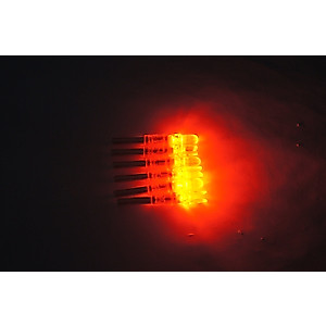 Jiexi Hwyp Automatically Lighted Led Nocks for Inner Diameter 6.3 mm Compound Bow Arrows GT Size Pack of 6 (red)