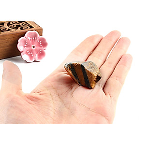 vuUUuv Chakra Stones Set -Natural Rough Raw Stone Reiki Healing Crystals for Healing, Meditation, Chakra Balance or Ritual（ Rough*8 pcs）