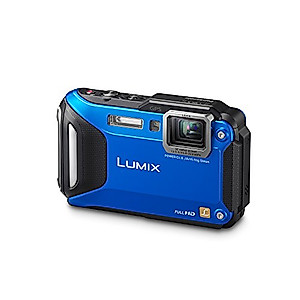 Panasonic DMC-TS6A LUMIX WiFi Enabled Tough Adventure Camera (Blue)