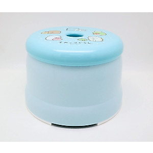 OSK BA-2 Sumikko Gurashi Bath Chair, Blue, Made in Japan, Rubber Feet, Stylish, Cute, Non-Slip