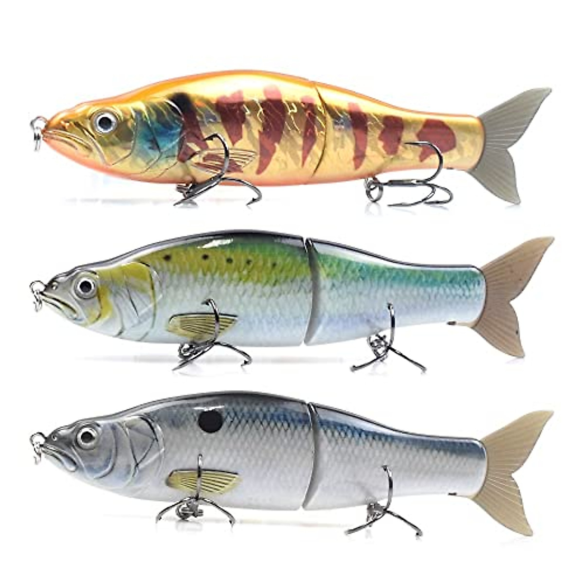 16.5cm Glide Shad Swimbait Wobblers Big Game Lures Fishing Slide Baits Sinking Floating Fishing Tackle Lure (Color : CC19S-05 SINK)