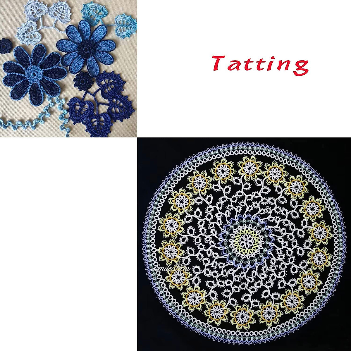 golo Crochet Thread Size 10 Colored Yarn for Crocheting D-Blue-169