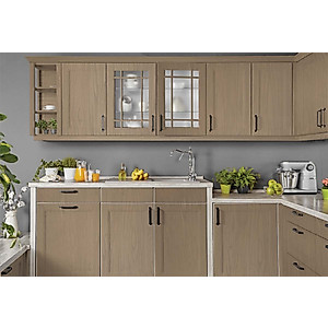 Wood Finish Multi-Purpose Kit – GO Beyond Faux Wood with Paintable Liquid Wood Based Primer and Gel Stain - Graining Tools Included (16oz Kit, Pickled Oak)