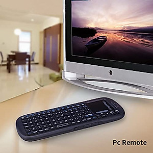 iPazzPort 2.4G Mini Wireless Keyboard with Touchpad Mouse Combo, Lightweight Portable Keyboard Controller, Compatible with Android TV Box/PC/Tablets/PS4/Raspberry Pi 3/HTPC KP-810-19S