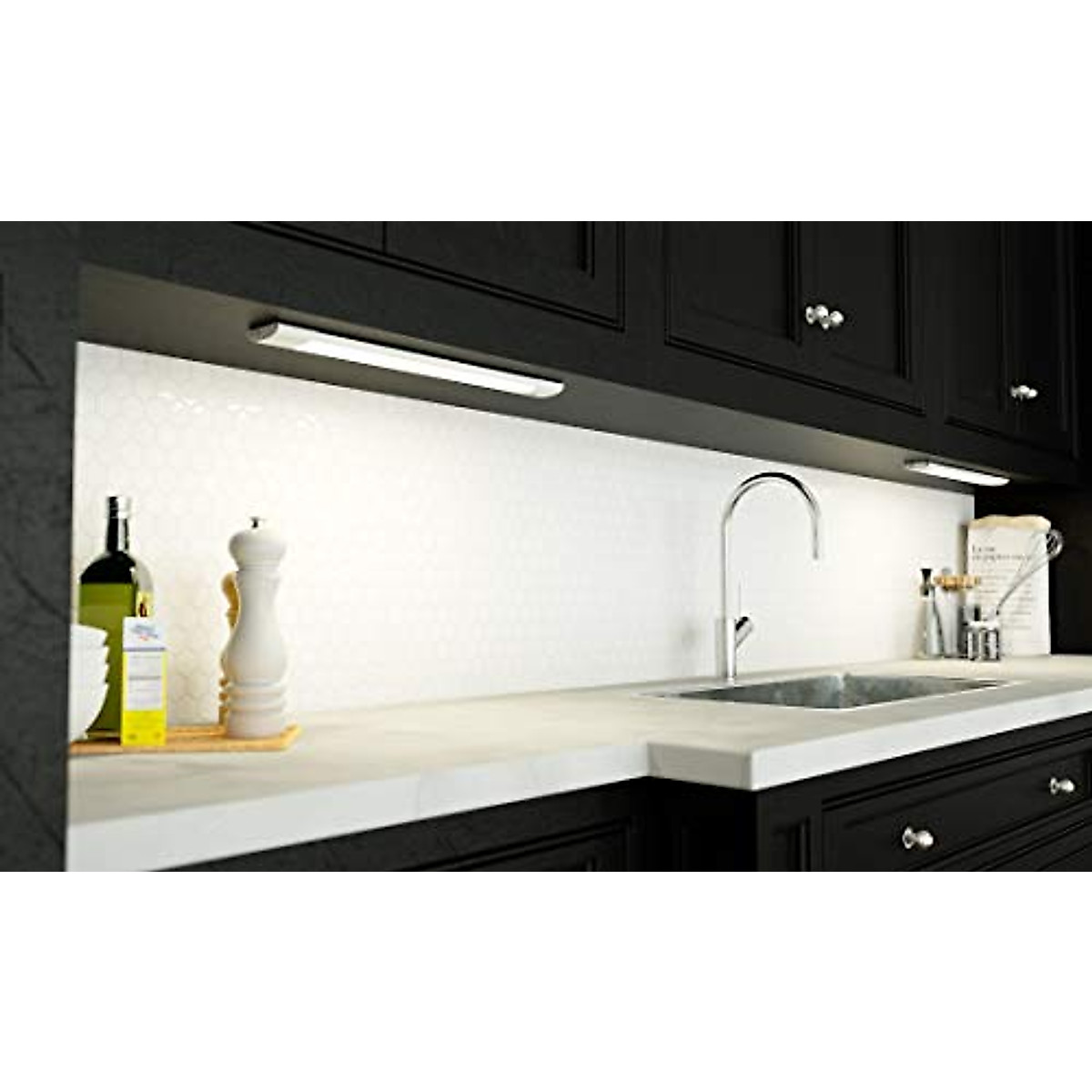 BAZZ 18 inch Selectable Motion Sensor Integrated LED Under Cabinet Light