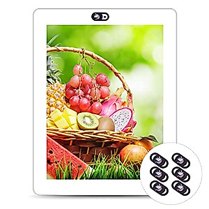 SOLUSTRE Computer Camera 6pcs Computer Covers Adhesive Stickers Privacy Laptop Camera Phone Webcam Tablet Accessories Multi- Functional Functional Multi- Computer Stickers