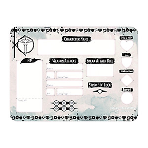 Gale Force Nine Rogue Token Set, Multicolor