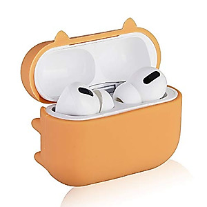 Jowhep Case for AirPod Pro 2019/Pro 2 Gen 2022 Cartoon Cute Silicone Cover with Keychain Funny Shockproof Soft Protective Skin for Air Pods Pro Girls Kids Shell Fun Cases for AirPods Pro Sleeping Dog