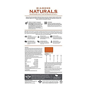 Diamond Naturals All Life Stages Chicken and Rice Formula Dry Dog Food Protein from Real Chicken, and Probiotics