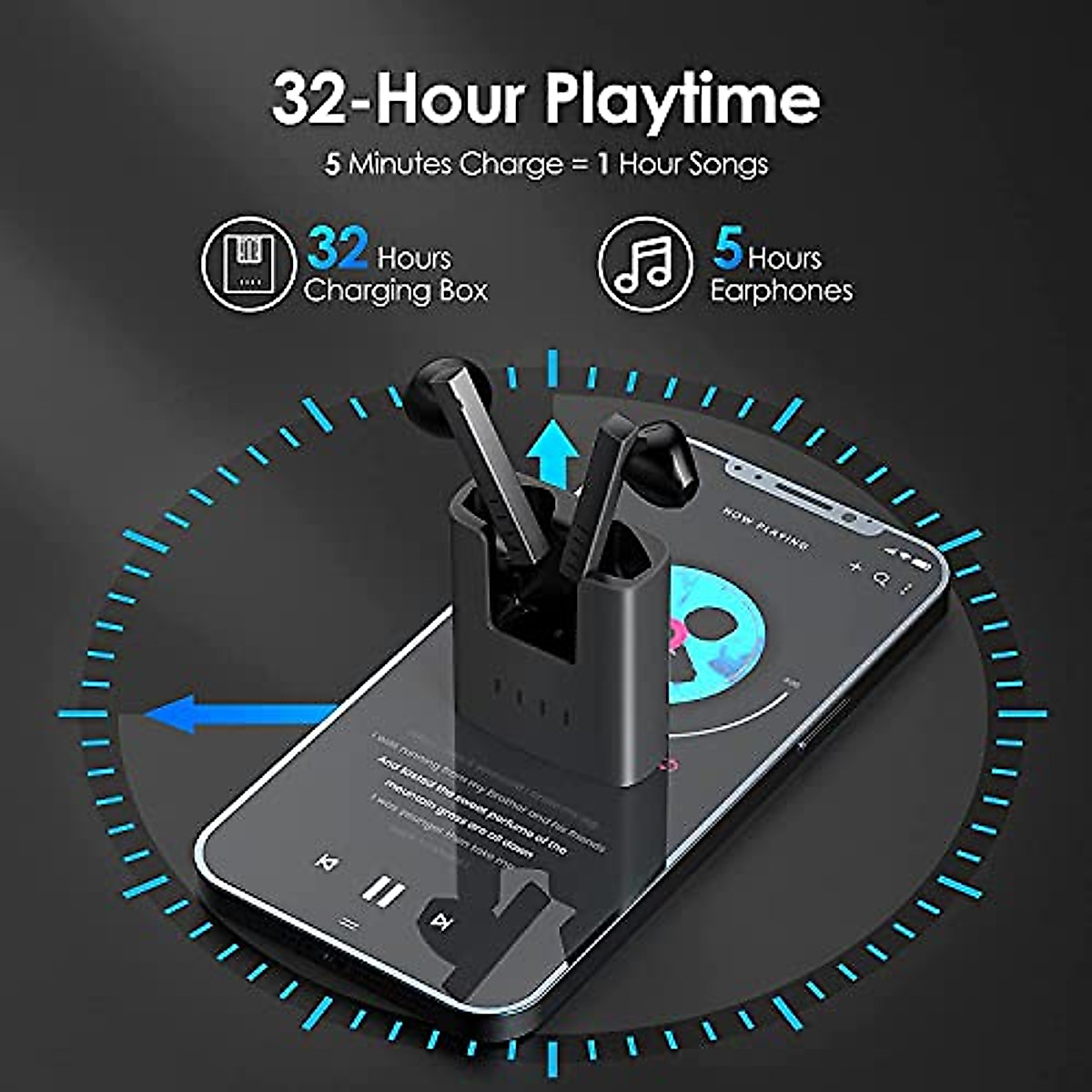 FIIL CC2 True Wireless Earbuds: CD Sound, 32H Playtime