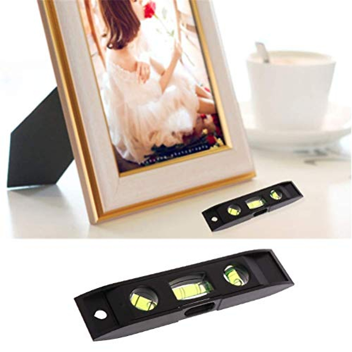 2pcs 6 inch Torpedo Level Magnetic Box Level with 180 90 45 Degree Bubble Level