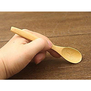 Zen Table Japan Pick Your Design CHAWAN-MUSHI 6.7 oz Cup with Bamboo Spoon -Set of 4- Made in Japan (Tokusa)