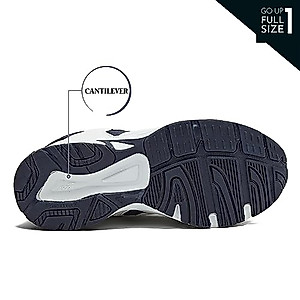 Avia Men's Avi-Verge Athletic and Workout Sneakers, White/True Navy, 12